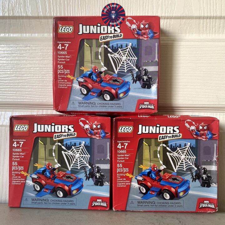 PKM459 LEGO Juniors Marvel 10754 Spider-Man vs. Scorpion Street ...