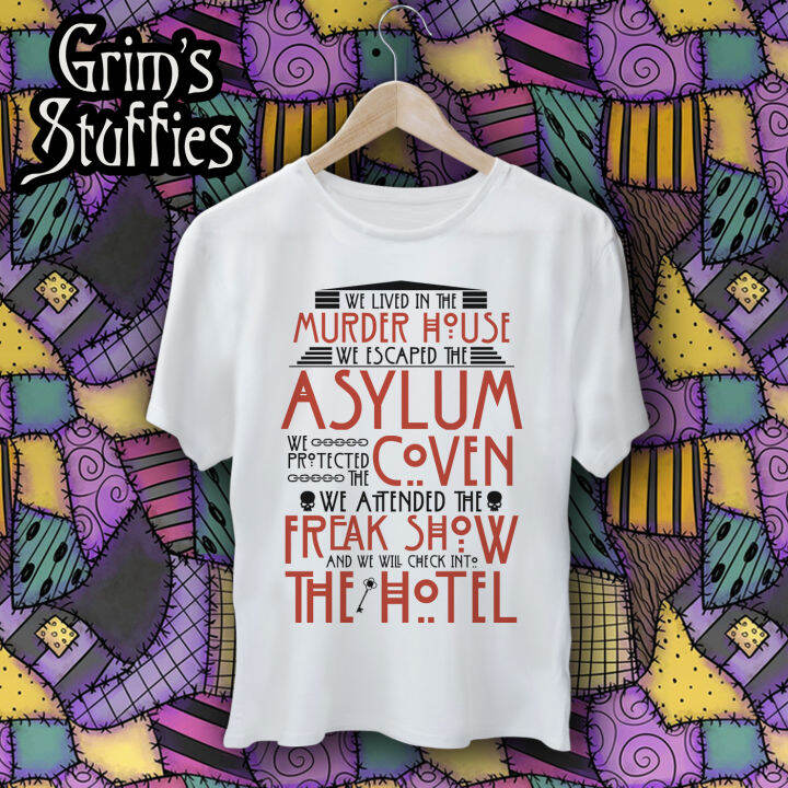 American Horror Story Shirt + AHS, Ryan Murphy, Evan Peters | Lazada PH