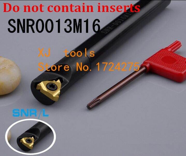 1PCS SNR0013M16/SNL0013M16 Internal Threading Turning Tool Lathe Internal Lathe Threaded Tool ...