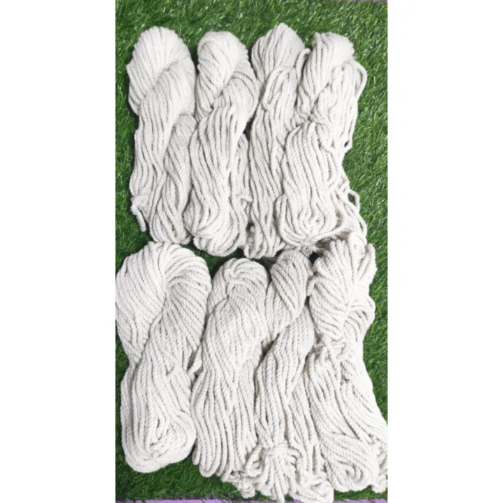 1 Kg 3mm Ash white Macrame Cotton Rope | Lazada PH