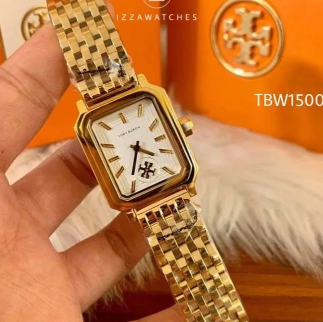 AUTHENTIC Tory Burch TBW1500 The Robinsons Women Watch GOLD PAWNABLE ...