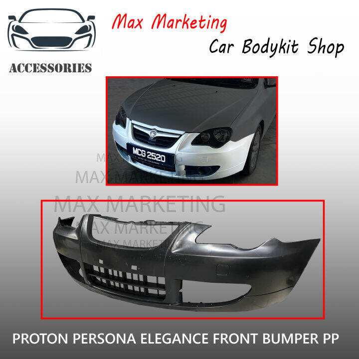 PROTON PERSONA ELEGANCE FRONT BUMPER PP SKIRT LIP BODYKIT | Lazada
