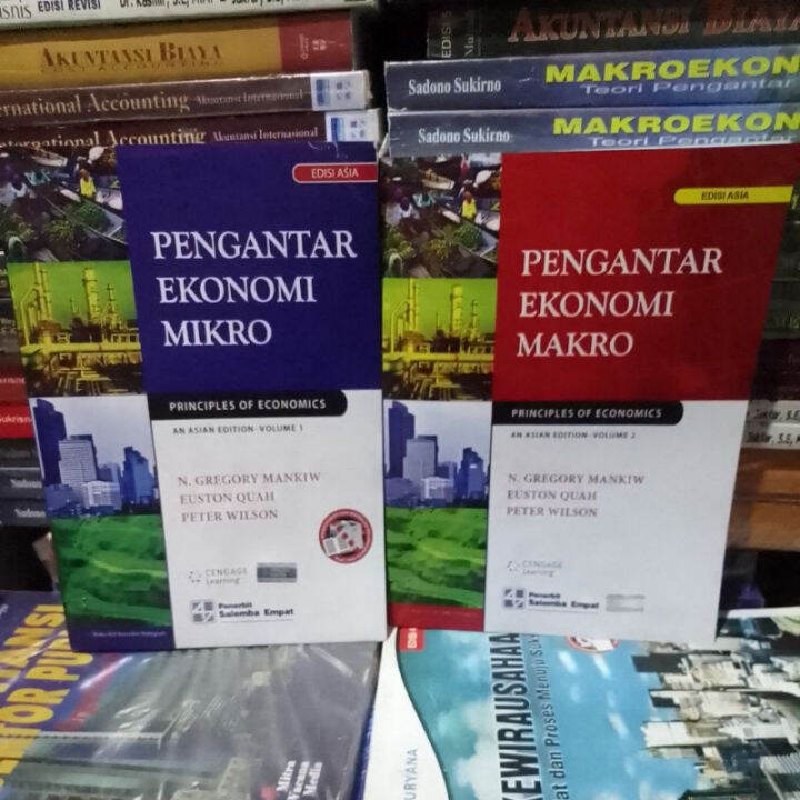 Pengantar Ekonomi Mikro dan Makro edisi Asia volume 1 dan volume 2 by N. Gregory Mankiw | Lazada ...