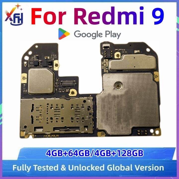 XIFEHHE Version Original Unlocked Motherboard For Xiaomi Redmi 9 Logic ...