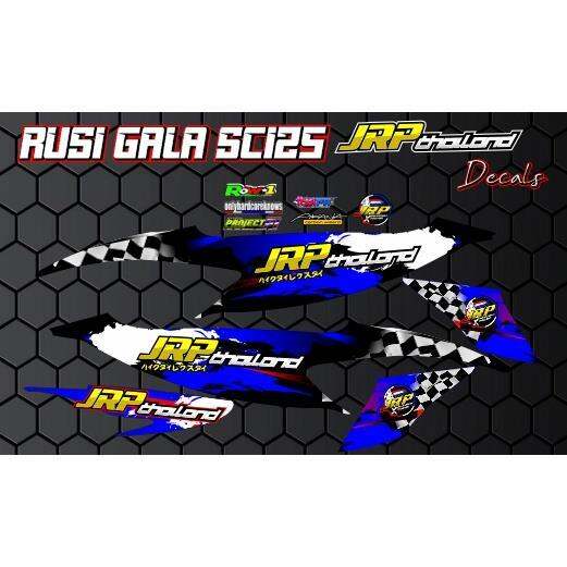 RUSI GALA JRP THAILAND DECALS | Lazada PH