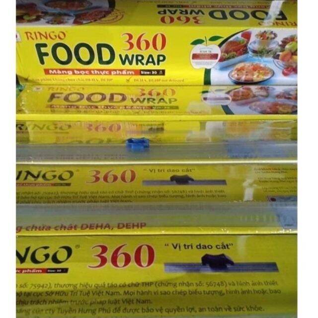 Màng bọc thực phẩm Ringo Food Wrap 360, hàng đẹp, siêu tiện dụng ...