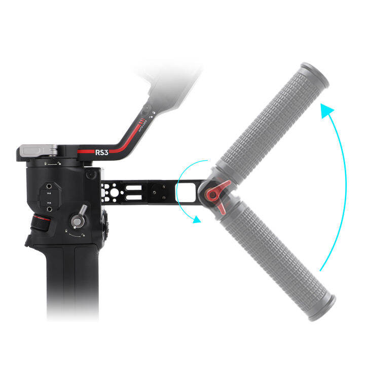สำหรับ DJI RS3 PRO RSC 2 Handle ปรับมุมอลูมิเนียมอัลลอยด์ Handle ...