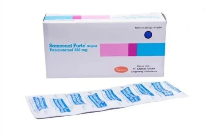 Samconal Forte Paracetamol 650 mg Box 100 Tablet | Lazada Indonesia
