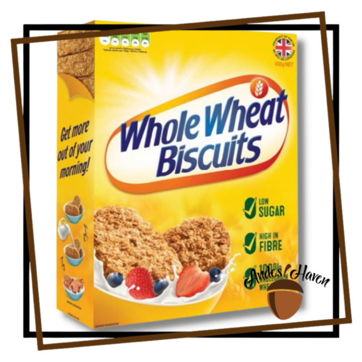 Whole Wheat Biscuits - 430g | Lazada