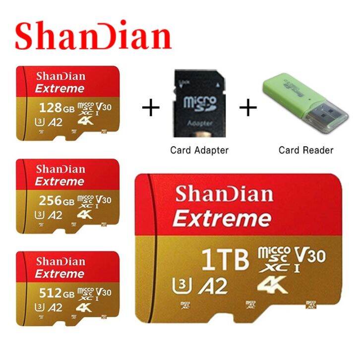 100% original 128GB Memory Cards camera card 256GB 512GB 1TB Micro sd card Class10 flash card ...