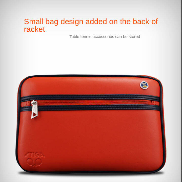 STIGA new table tennis racket case pingpong bag double layer | Lazada PH
