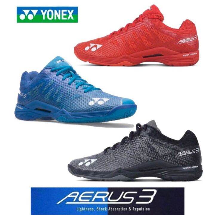 Yonex Aerus 3 Power Cushion Badminton Shoes | Lazada