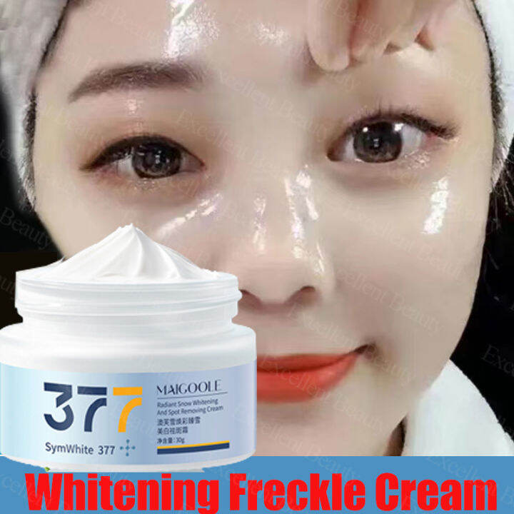 100% Effective Original 377 Whitening Freckle Cream 30g Japanese ...