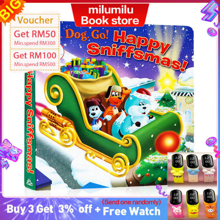 milumilu English Original Imported Happy Sniffsmas! Happy Smell ! Random House Landon Bookstore ...