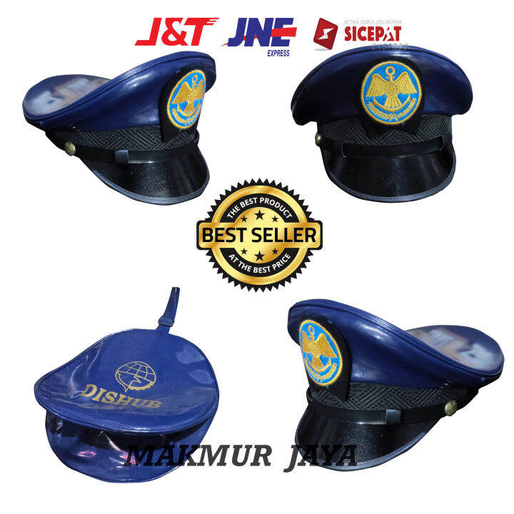 TOPI PET DISHUB TOPI DINAS PERHUBUNGAN TERBARU PLUS TAS LAKI - LAKI ...