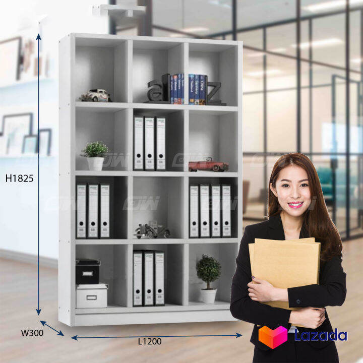 12-Box Compartment Book Shelf / File Cabinet / Storage Cabinet / Filing ...