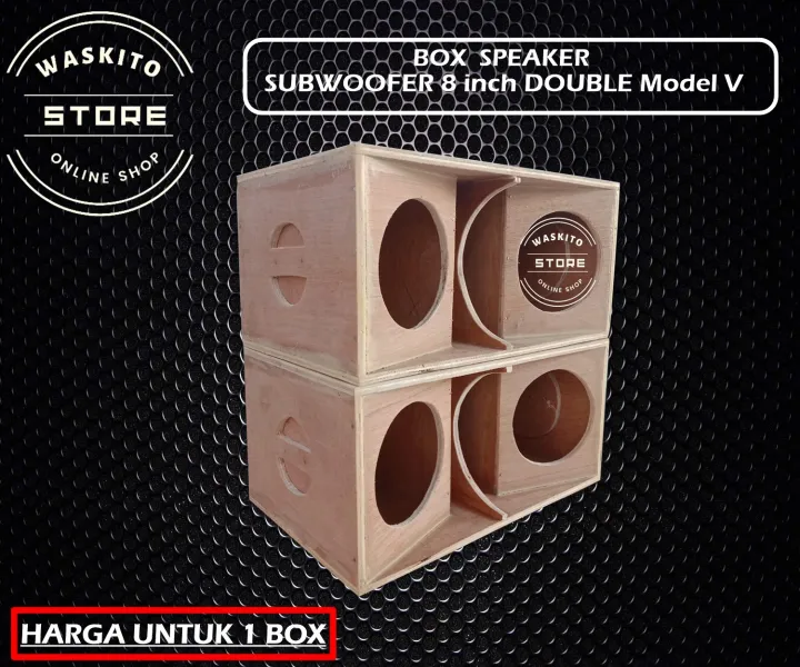 Box Speaker Subwoofer 8 inch Double | Lazada Indonesia