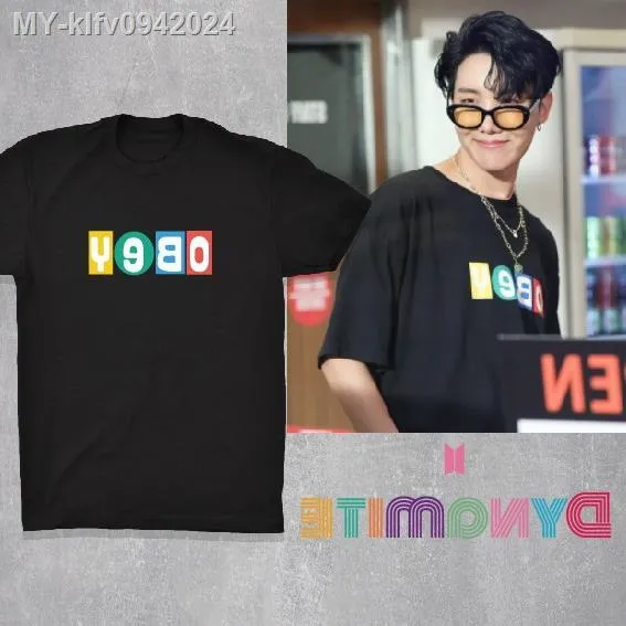 Obey Kpop Bts Dynamite Baju Lengan Panjang Army Jhope T Cotton Tee ...