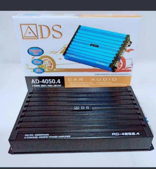 Power amplifier ADS AD- 4050 4 CHANNEL MOSFET NEW | Lazada Indonesia