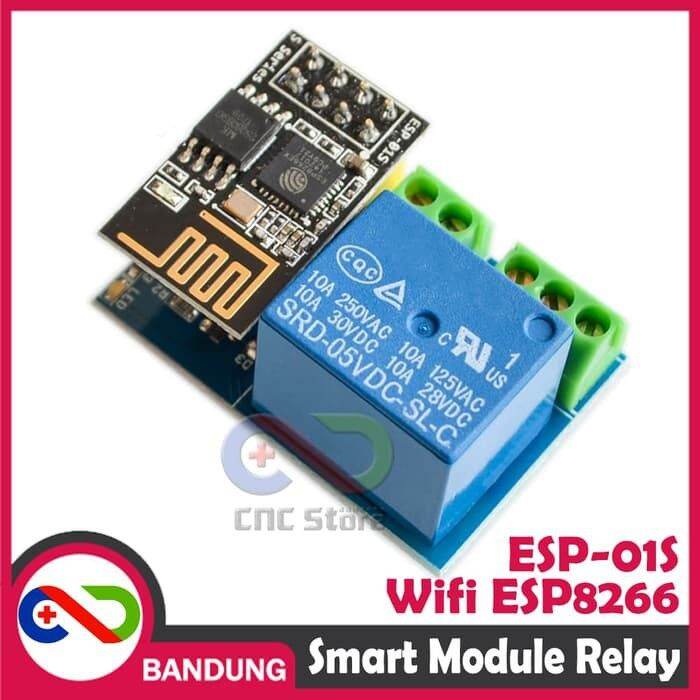SMART MODULE RELAY WIFI ESP8266 ESP-01S WIFI RELAY MODULE 5V IOT | Lazada Indonesia