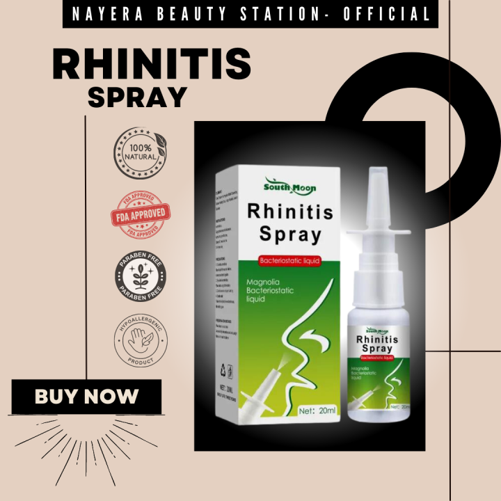 South Moon Herbal Nasal Sprays Treatment Chronic Rhinitis Sinusitis ...