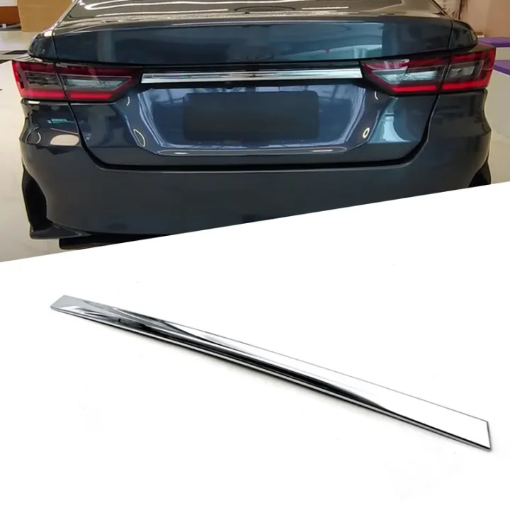 For 2023 Toyota Yaris Ativ VIOS ABS Chrome Rear Boot Door Trunk Lid ...