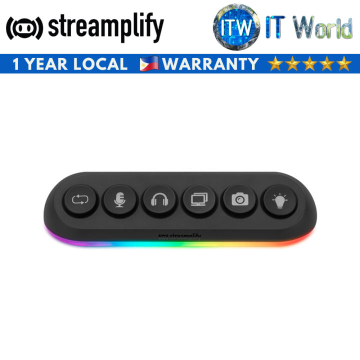 Streamplify Hub Deck 5 Port RGB USB Hub | Lazada PH