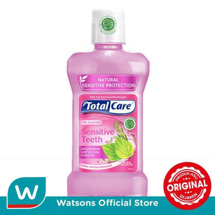 Total Care Mouthwash Sensitive Teeth 250ml | Lazada Indonesia