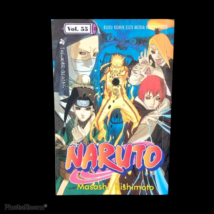 Komik Naruto vol 55 The war begins Masashi Kishimoto | Lazada Indonesia