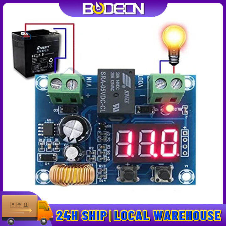 XH-M609 DC 12V-36V Charger Module Voltage OverDischarge Battery ...