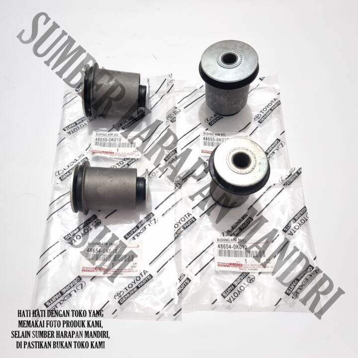 Bushing Arm Besar Kecil Sayap Depan Innova Original 2set 4pcs | Lazada ...