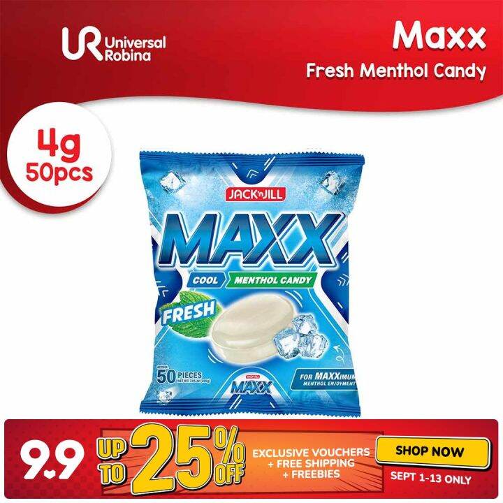 Maxx Fresh Menthol Candy 50s | Lazada PH