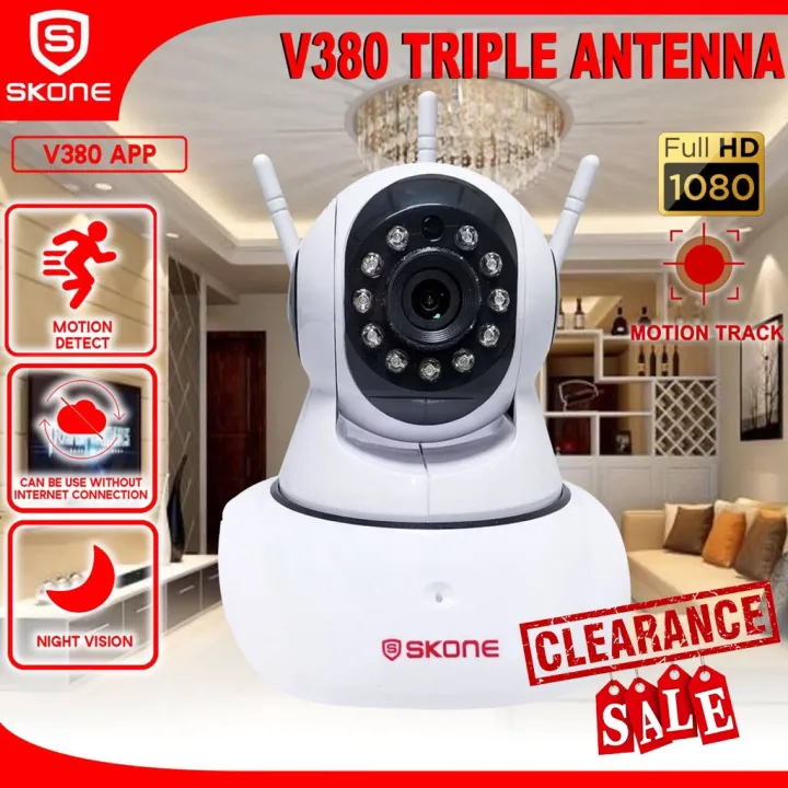 V380 CCTV Camera Pro IP Camera Wireless Smart HD 1080p P2P Night Vision ...
