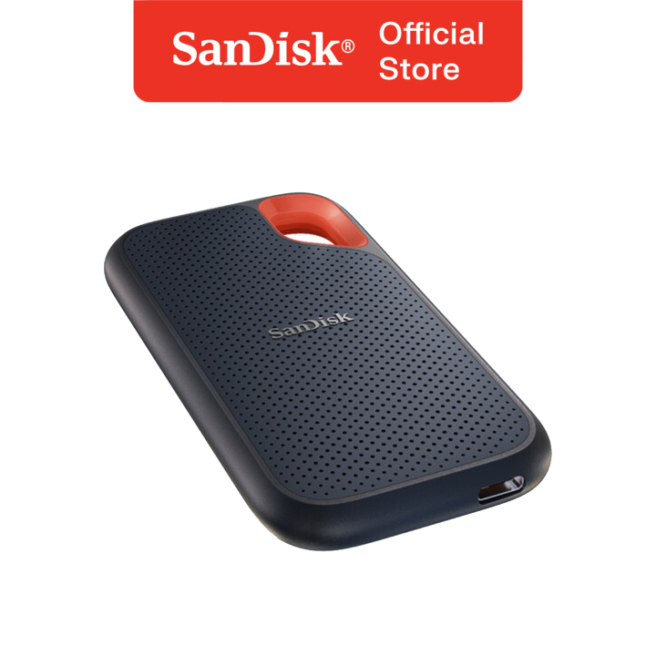 SanDisk Extreme 500GB Portable SSD V2 (SDSSDE61-500G-G25) with Up To 1050MB/s Read and 1000MB/s ...