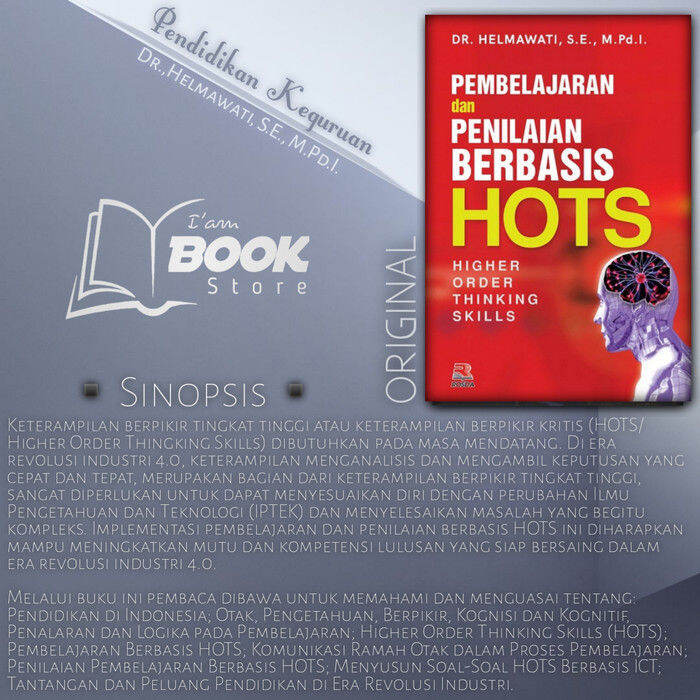 PENDIDIKAN KEGURUAN - PEMBELAJARAN DAN PENILAIAN BERBASIS HOTS | Lazada ...
