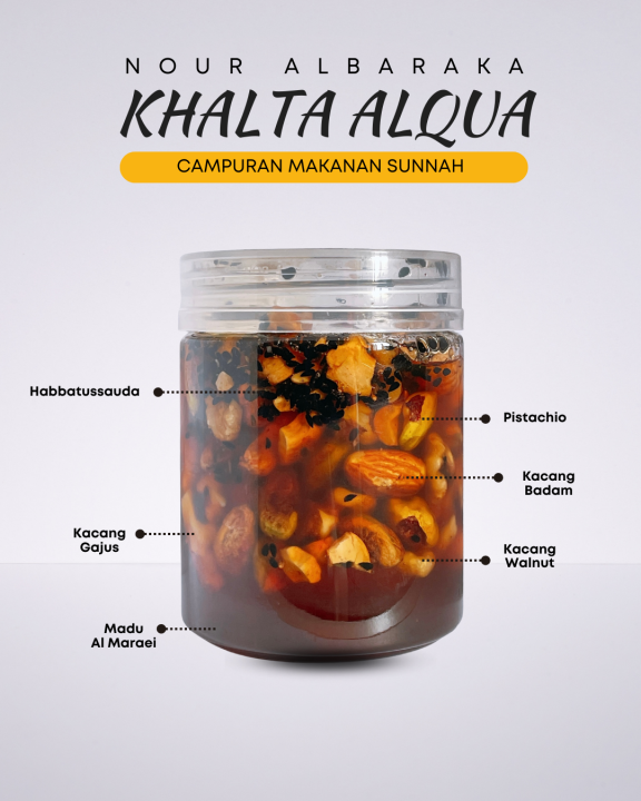 KHALTA ALQUA/ KHALTA/ MAKANAN SUNNAH/ CAMPURAN MAKANAN SUNNAH/ SUNNAH ...