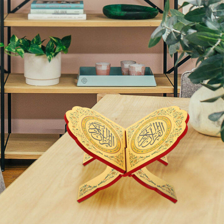 Chaoshihui Bookshelf Reading Rack Religious Stand Wooden Desk Bible ...