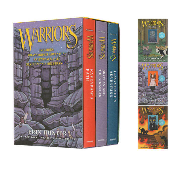 English original warriors manga cat warrior full color cartoon 3 ...