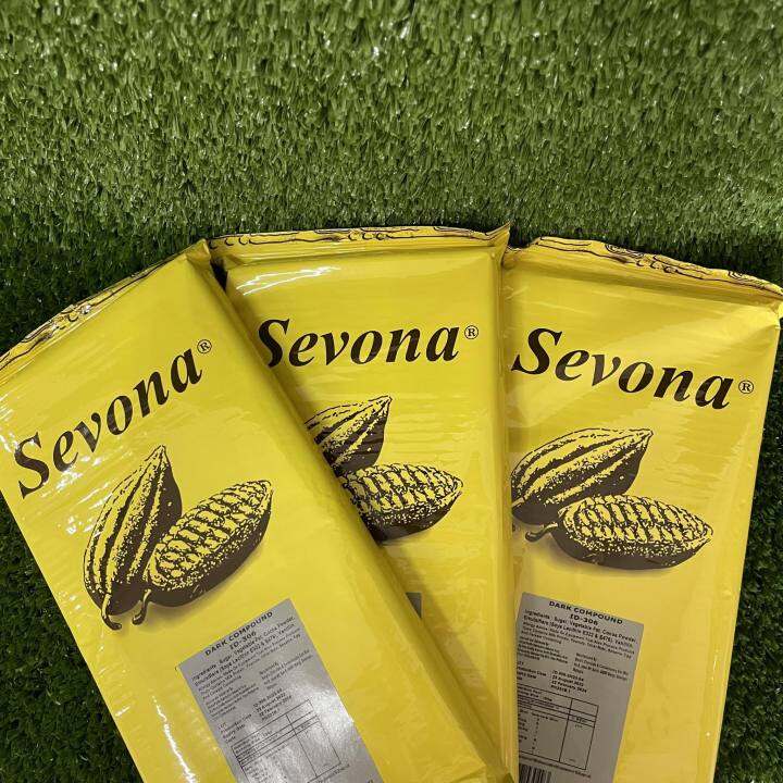 Sevona Dark Chocolate Compound 1kg | Lazada PH