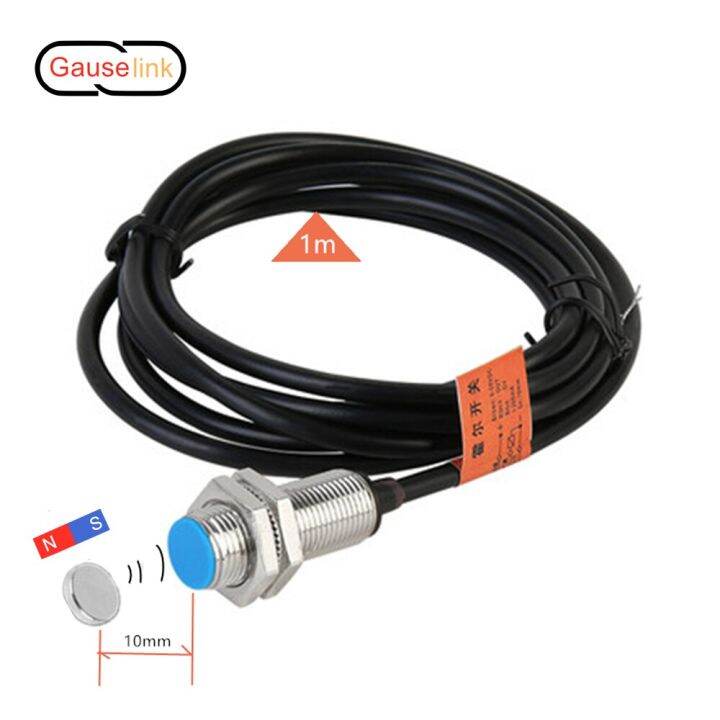 Hall Proximity Switch Magnetic Sensor NJK-5002C NPN PNP NO NC 3 Wires 200Ma 6-36V Detection 10Mm ...