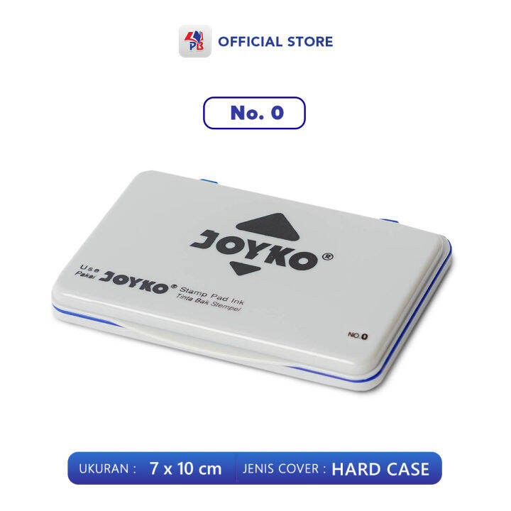 Bak Stempel Joyko Bantalan Stempel No 0 1 2 Stamp Pad Tempat Tinta Stampel Macam Variasi ...