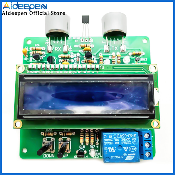 Diy Radio Electronic Kit 51 Mcu Ultrasonic Rangefinder Diy Parts Kit ...