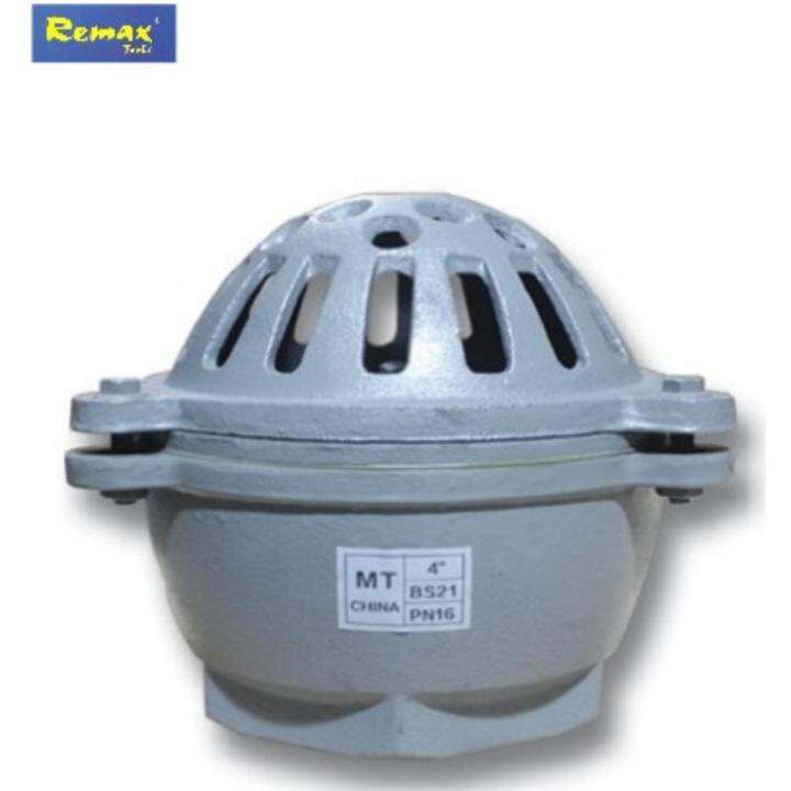 REMAX 2'' (INCH) CAST IRON FOOT VALVE 32-FV202 | Lazada