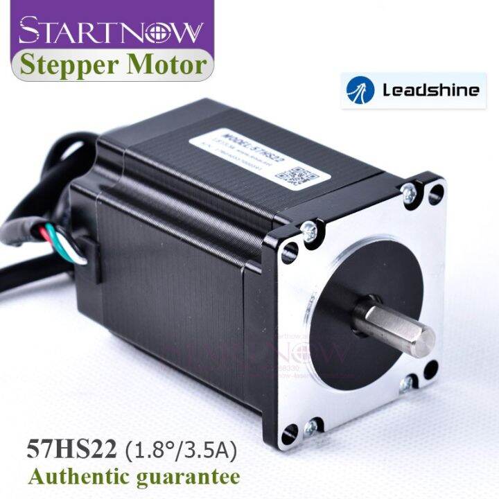 Leadshine 57HS22 NEMA23 Stepping Motor Axis Length 21mm 4 Wires Axis ...