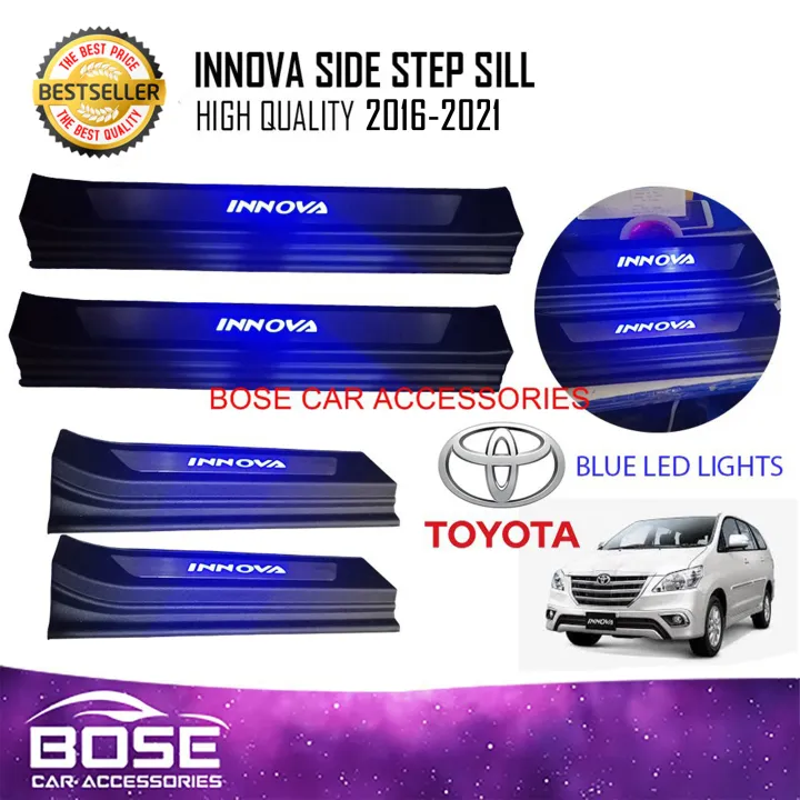 Side Step Sill for Toyota Innova 2016 2017 2018 2019 2020 Side StepSill ...