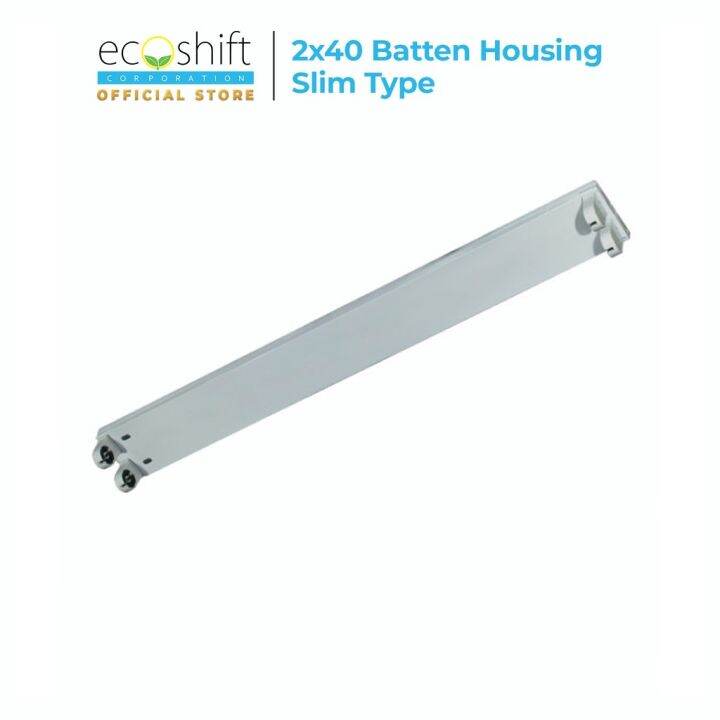 Ecoshift 2×40 Batten Housing Slim Type | Lazada PH