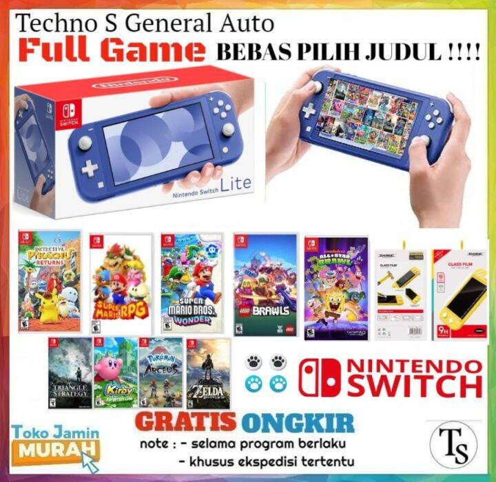 Nintendo Switch Lite Console Full Game CFW 128GB 256GB 512GB | Lazada Indonesia