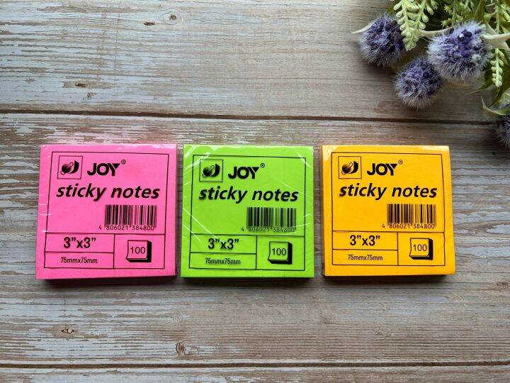 Joy Sticky Note 3x3inch 100sheet | Lazada PH
