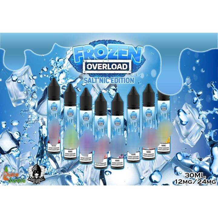 VAPER Frozen Overload Salt 30ml 12mg-24mg Pods | Lazada PH