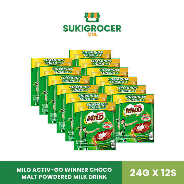 Milo Activ-Go Winner Choco Malt Powdered Milk Drink | Lazada PH